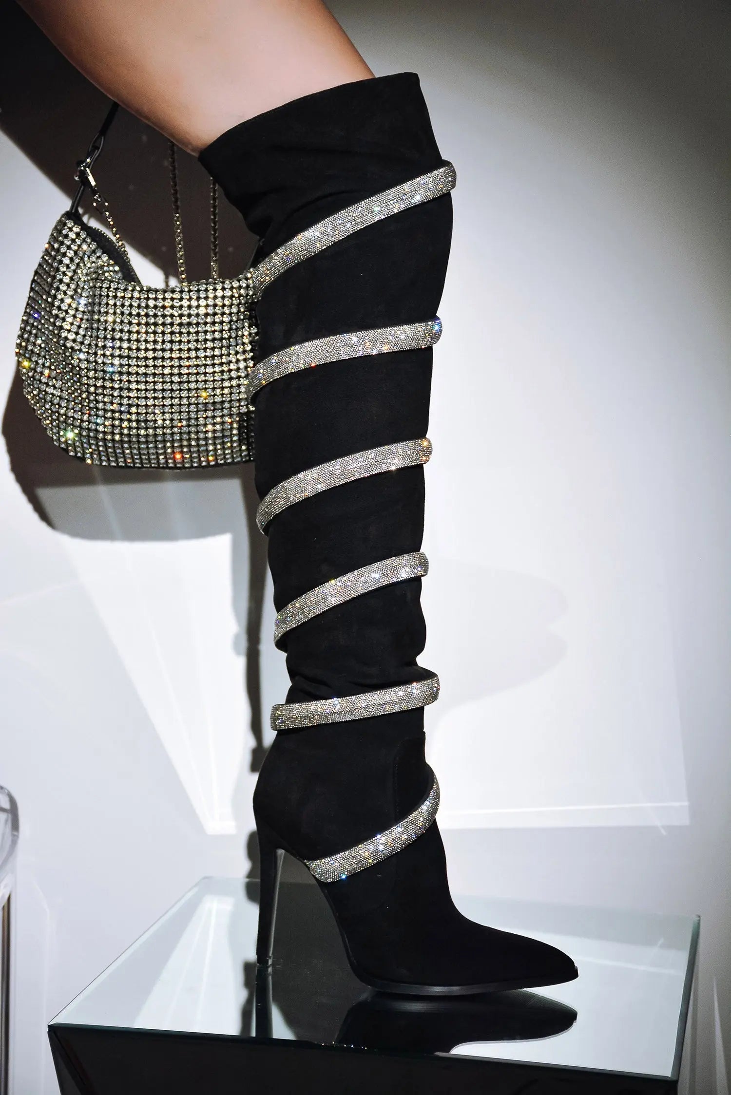 Rolly Boots – standout glam look for special occasions | Angel Brinks